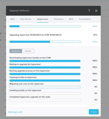 Nutanix: AHV(Hypervisor) Upgrade stuck on Nutanix CE Cluster – diekolbs